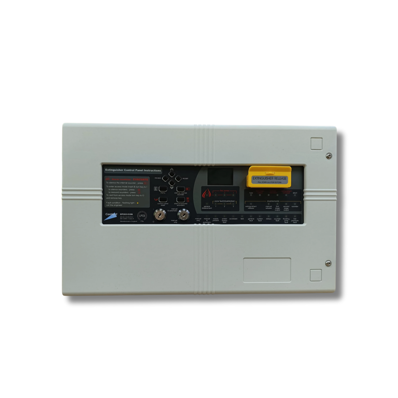 Fire Extinguishant Panel (Model EP-203) - Demco